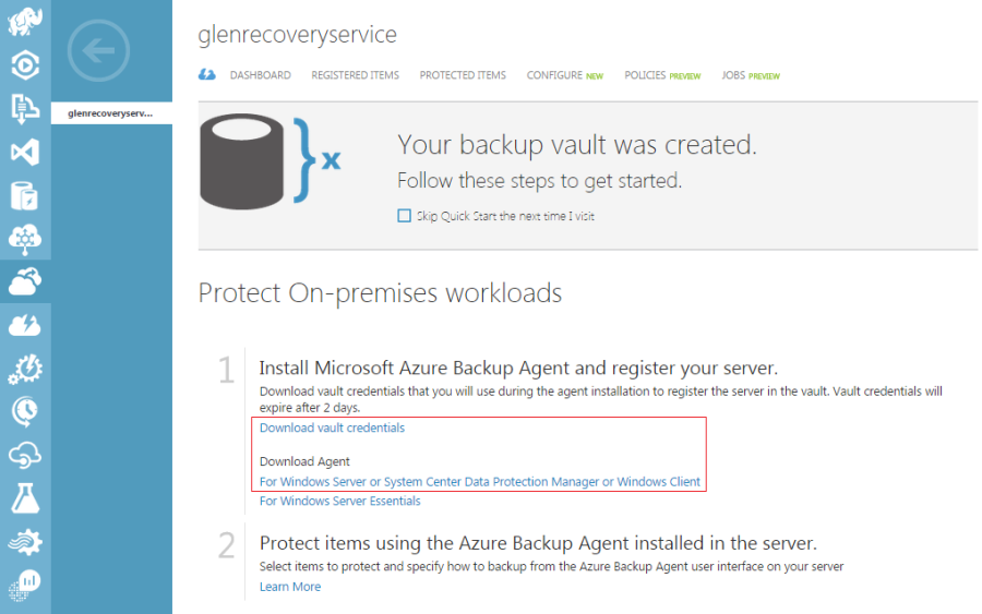 Azure DR Solution – Backup Agent | クラウド・AWSのIT技術者向けブログ SKYARCH BROADCASTING