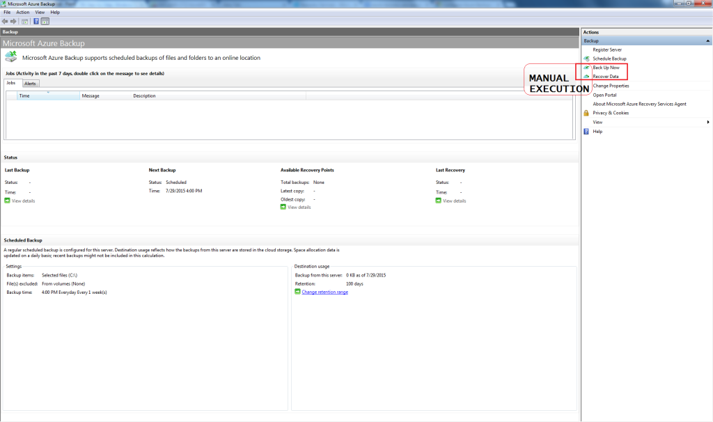 Azure DR Solution – Backup Agent | クラウド・AWSのIT技術者向けブログ SKYARCH BROADCASTING