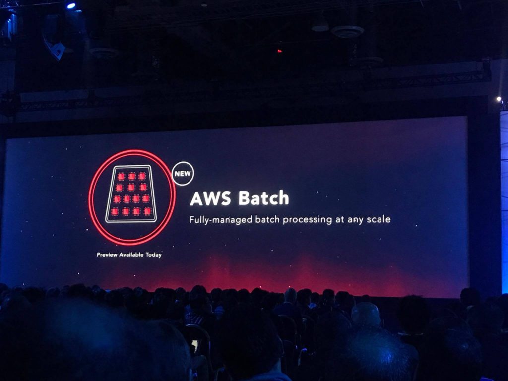 【AWS re:Invent 2016】新サービス「Amazon Batch 」が発表！ | クラウド・AWSのIT技術者向けブログ SKYARCH BROADCASTING