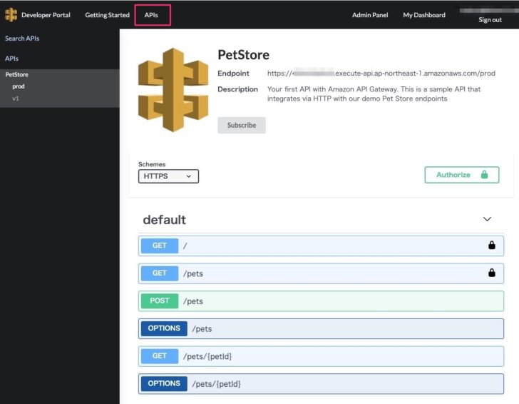 AWS API Gateway Developer Portal を使ってAPI定義を公開してみた | クラウド・AWSのIT技術者向けブログ SKYARCH BROADCASTING